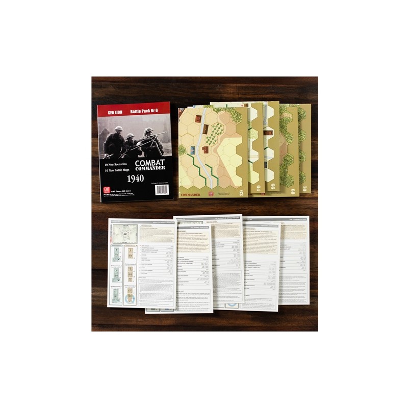 Combat Commander Pack 6: Sea Lion, 2nd Printing